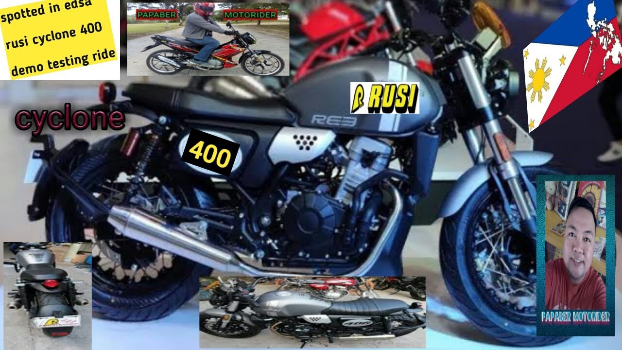 Rusi cyclone 400 / demo testing - YouTube