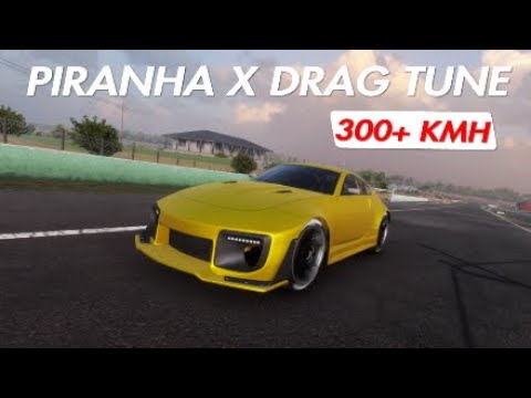 Piranha X Drag tune | 300+ KMH | Carx Drift Racing Online - YouTube