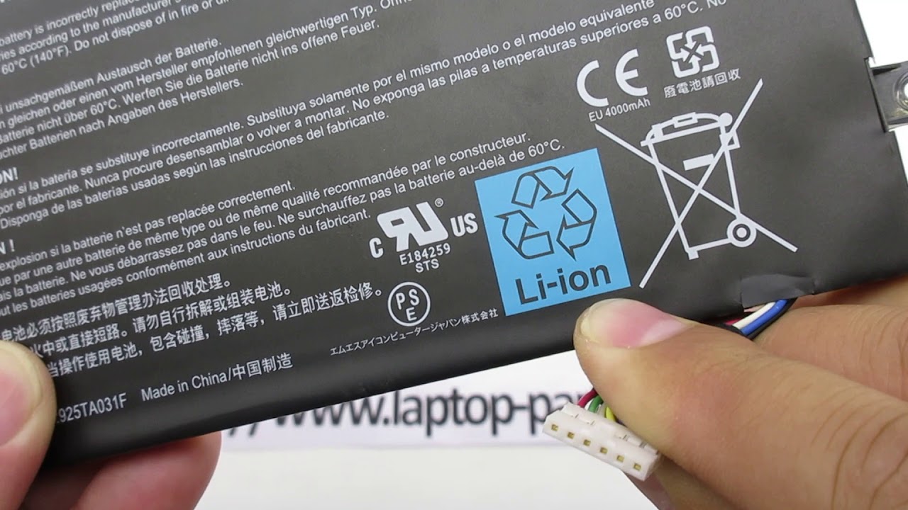 MSI BTY-S19,925TA026F,WindPad 110W Computer batteries,Laptop Battery ...