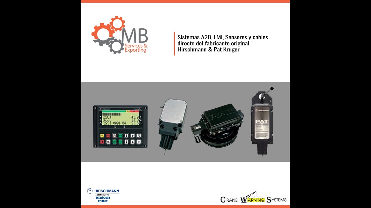 Load, Length, and Angle Systems- LMI, A2B, Cable Reels and more - YouTube
