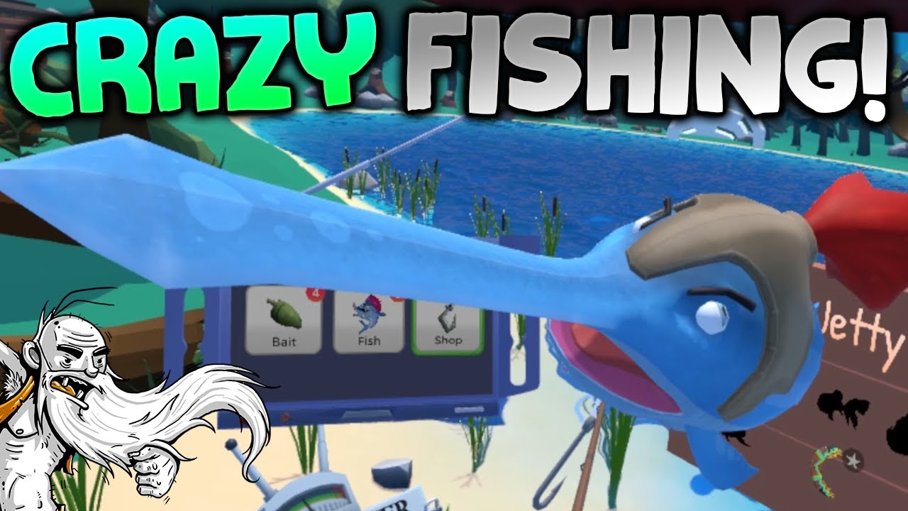 Crazy Fishing VR Gameplay - "I'VE GONE VR FISHING!!!" HTC Vive Virtual ...