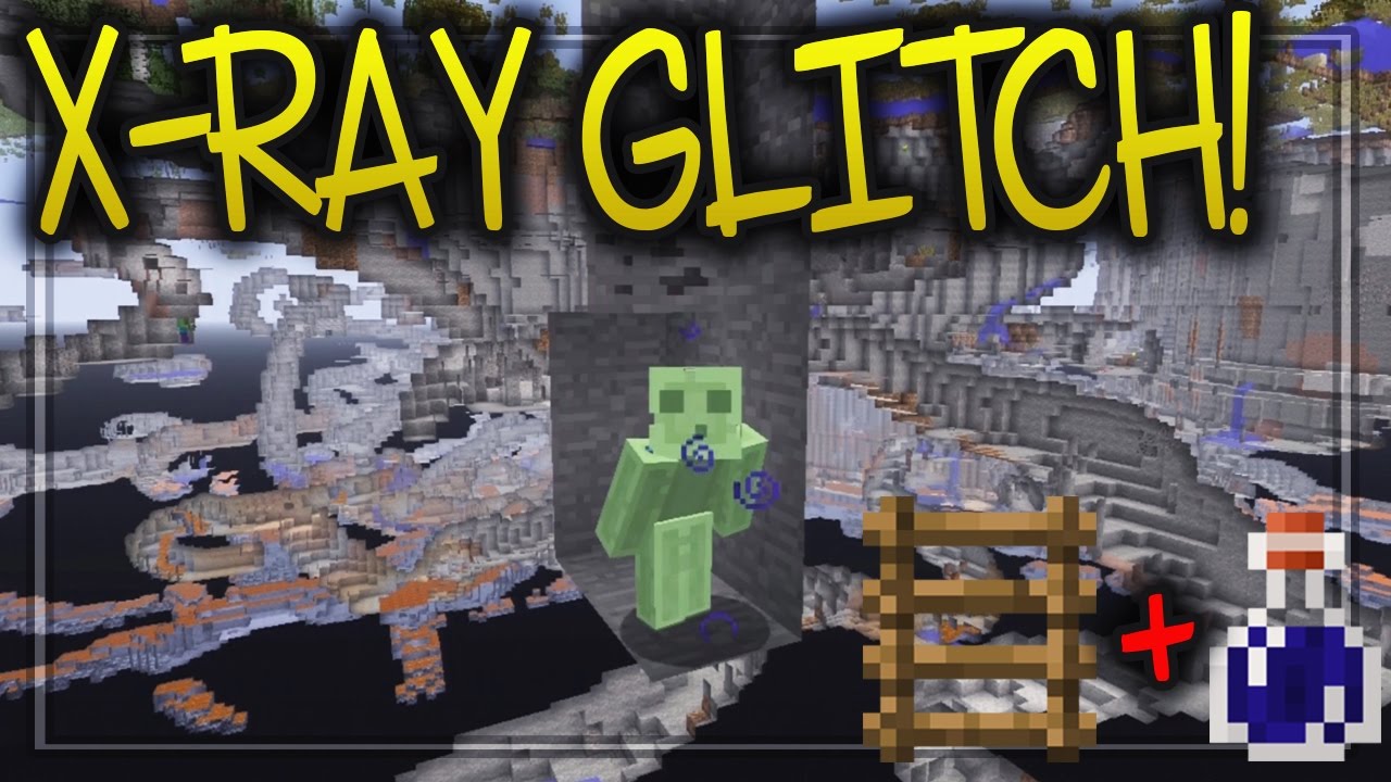 Neuer X-RAY Vision Glitch! -Tutorial - Minecraft Konsole (Patch 1.36 ...