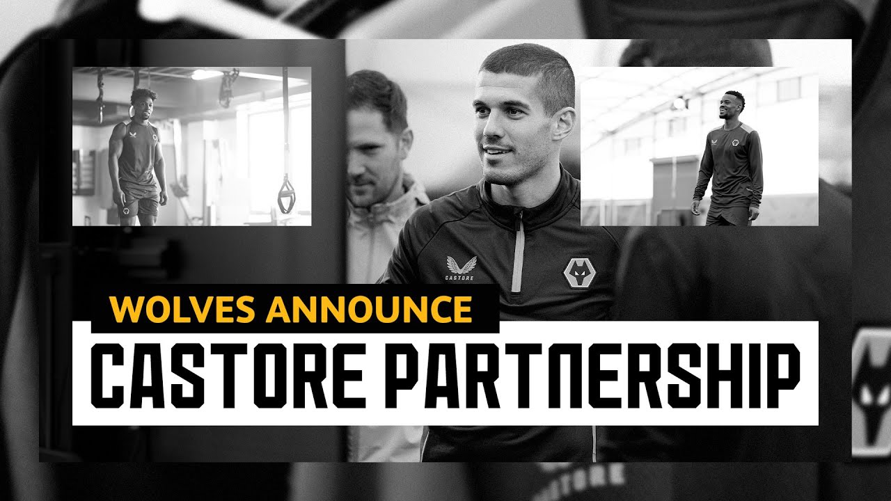 Wolves announce Castore kit partnership! - YouTube