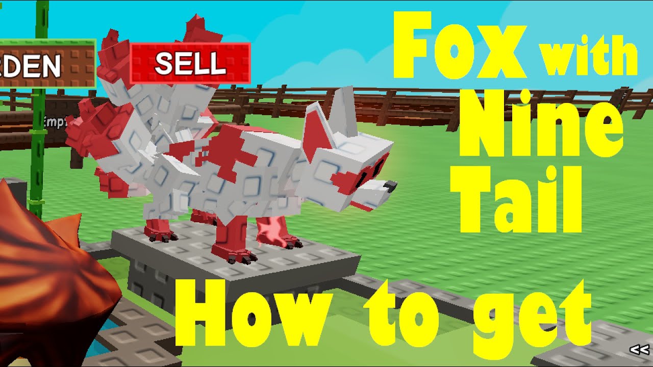 How to Get The "Nine Tailed Fox" in Grow a Garden! (Fox Nine Tailed ...