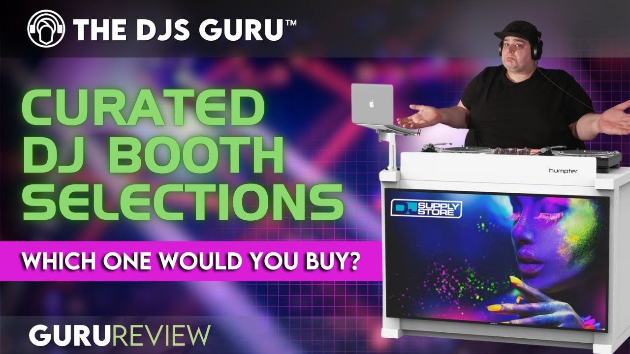 Top 8 Portable DJ Booths Reviewed For Event Pros At DJ Supply Store ...