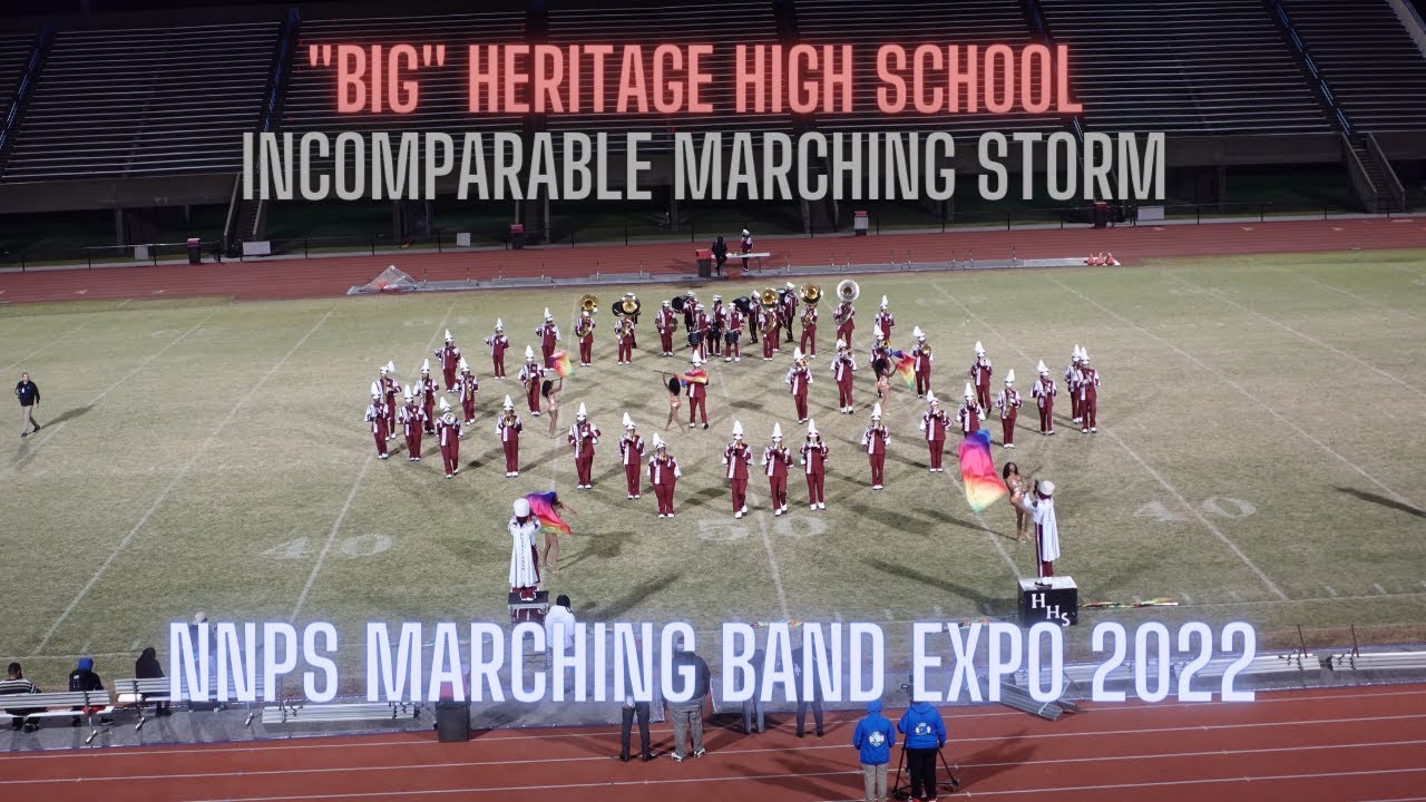 NNPS Marching Band Expo 2022 | BIG Heritage High School | Incomparable ...