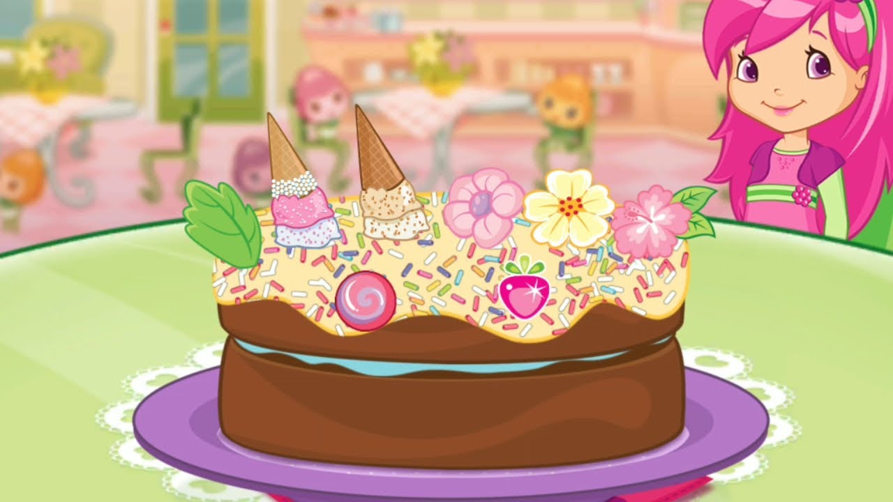 Strawberry Shortcake Bake Shop | Chocolicious Cake & Super Squares Part ...