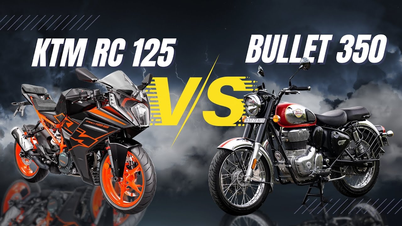 KTM Rc 125 vs Bullet 350 😱 | KTM To Gayi.....🥵 - YouTube