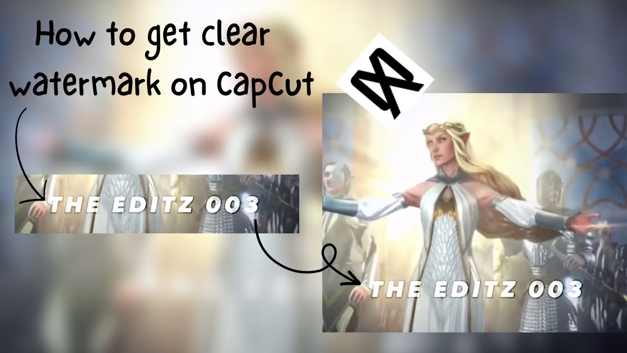 Get your own transparent watermark using CapCut || THE EDITZ 003 #tutorial#watermark#capcut# ...