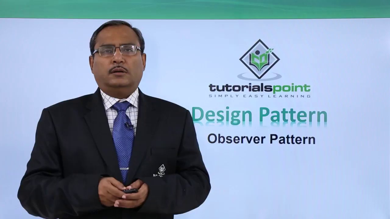 Observer Design Pattern - YouTube