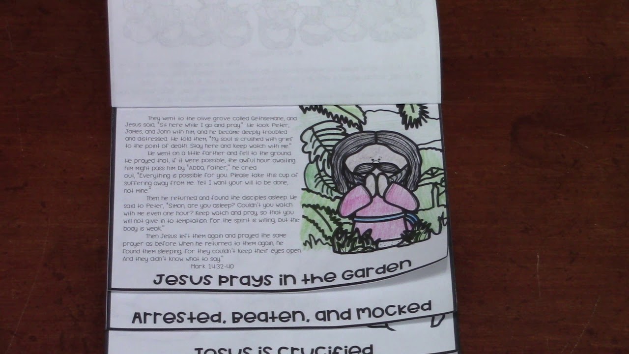 Redemption Community Kid's Church - Easter Flip Book Part 3 - Jesus ...