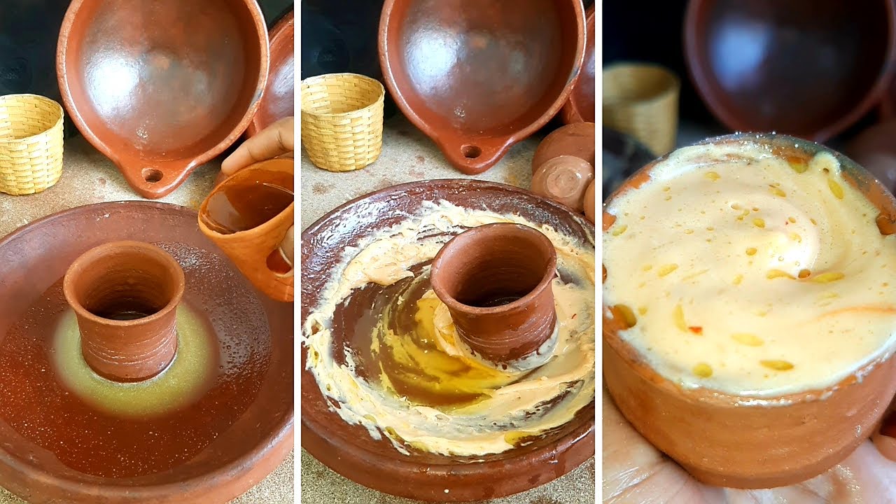 Clay pot ghee moisturizer Natural glowing Healthy skin Cream Recipe ...