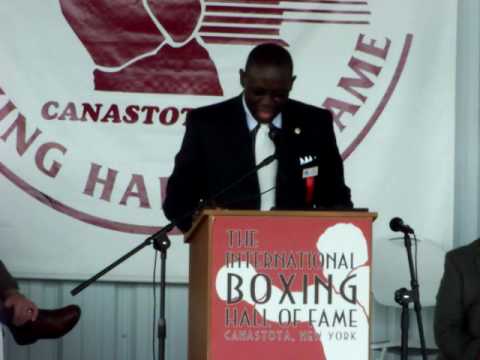 Larry Hazzard: 2010 International Boxing Hall Of Fame - YouTube