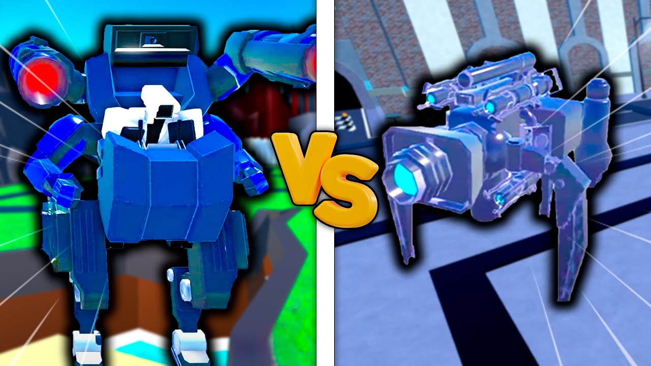 ☠️ WHO WIN?!! 🤯 UPGRADED MECH CAMERAMAN VS UPGRADED CAMERA SPIDER ...
