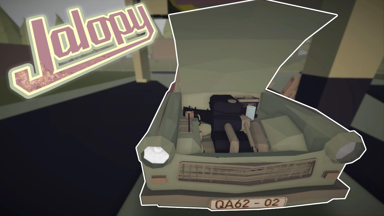 Building the Car & Road Trip! - Jalopy [Ep. 1] - Let's play Jalopy ...