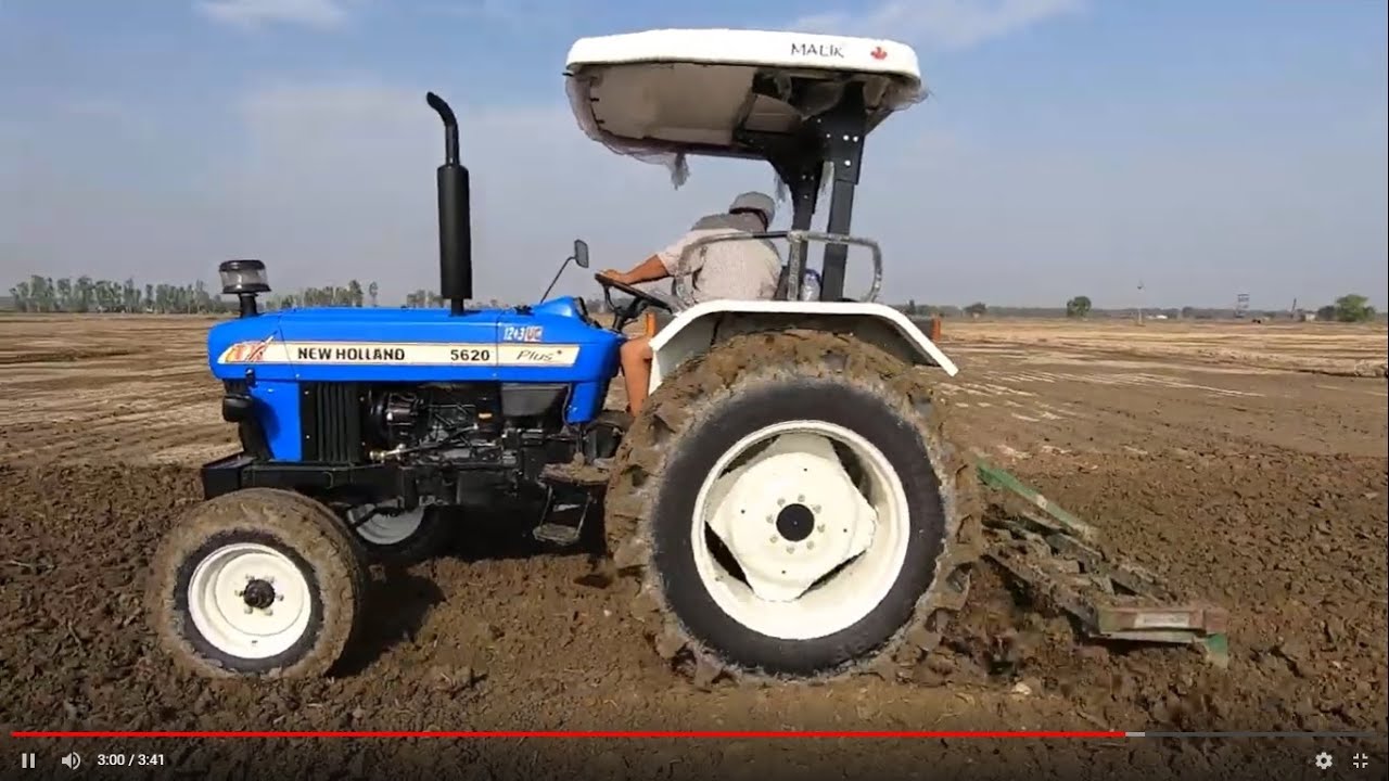 ट्रैक्टर दबता नही New Holland 5620 tractor review by Gurvinder with ...