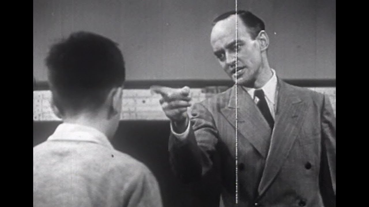 Maintaining Classroom Discipline (1947) - YouTube