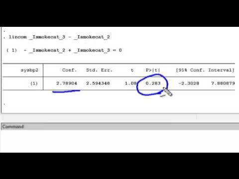 Collapsing categories of categorical variable in Stata - YouTube