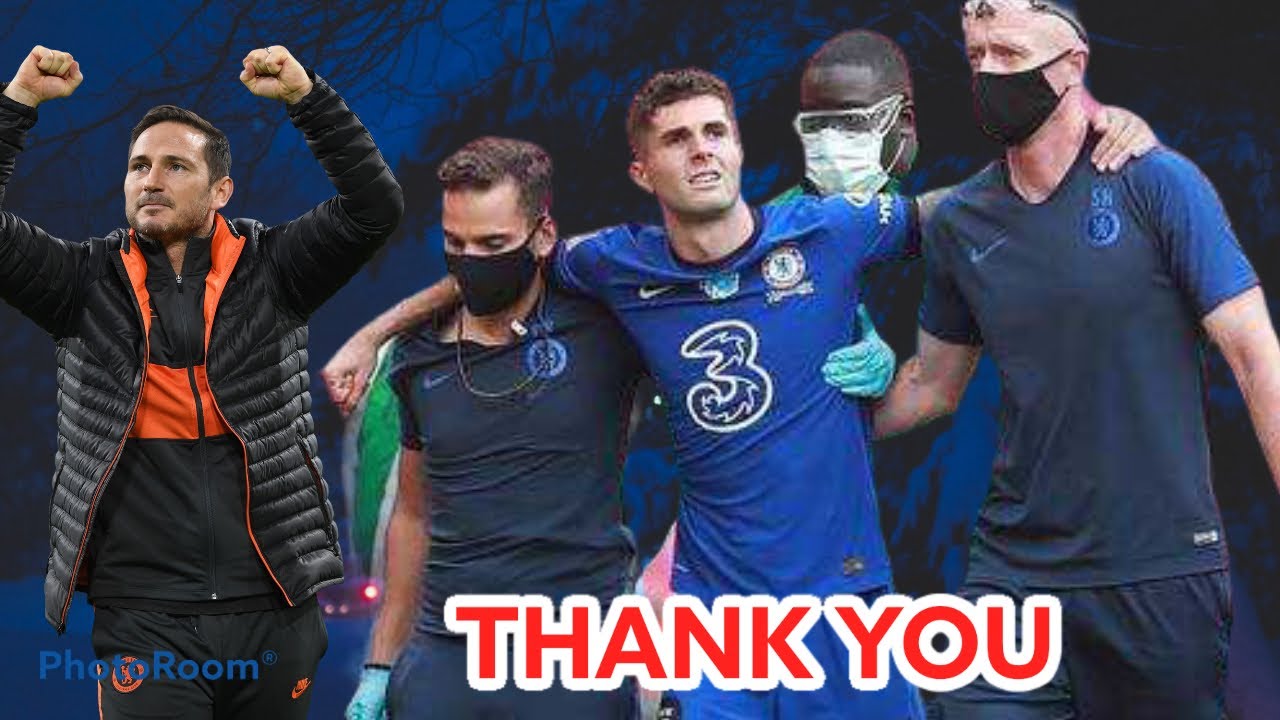 Chelsea Medical Team Appreciation ~ 100% Fit Squad ~ Chelsea vs Leeds ...