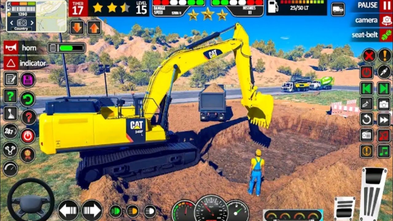 3D Building Master Construction Games Android Gameplay** - YouTube