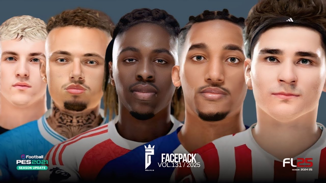 Facepack Update Pes 2021 & FL25 Vol.131 (SIDER) PC - YouTube