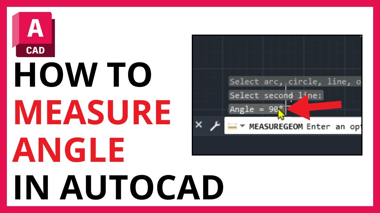 How to Measure Angle in AutoCAD [QUICK.& EASY] - YouTube