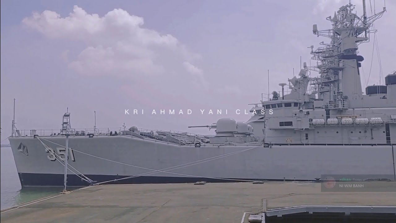 Cinematic KRI Ahmad Yani Class Koarmada 2 surabaya - YouTube