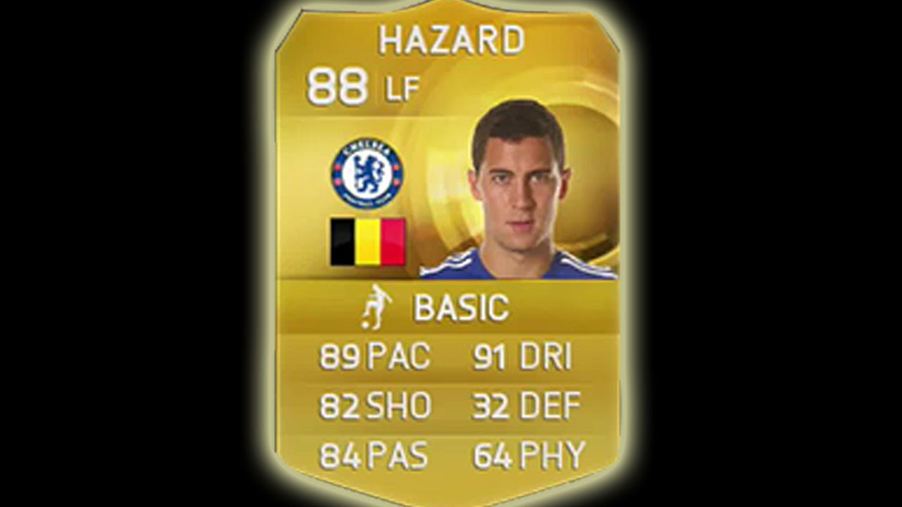 FIFA 15 HAZARD 88 Player Review & In-game Stats Ultimate Team - YouTube