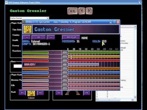 UFO Enemy Unknown XCOM Cheat Editor - YouTube