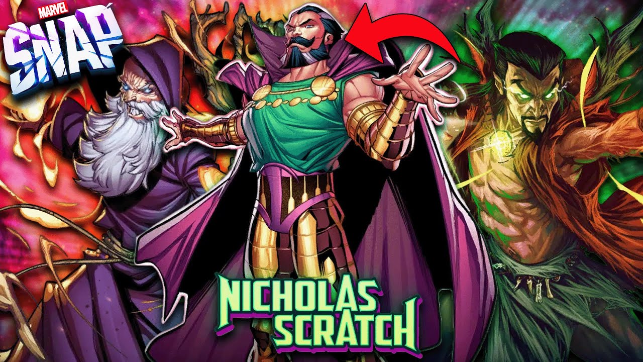 SPELL CHAOS!!! The MOST FUN Nicholas Scratch Deck! | MARVEL SNAP - YouTube