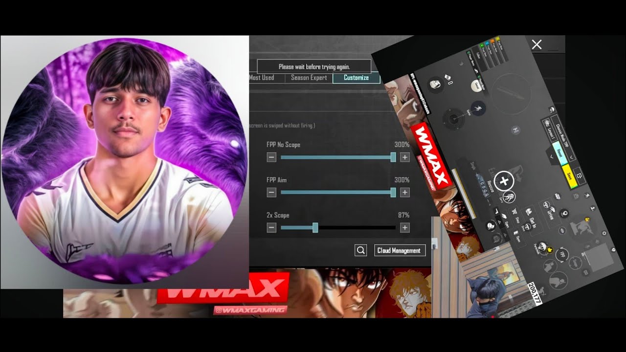 WMAX 200K SUBSCRIBERS SPECIAL NEW CONTROL CODE AND SENSITIVITY CODE ...
