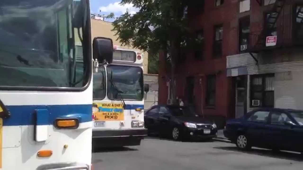 D60HF 5630 at the 126th Street depot on the M15 - YouTube