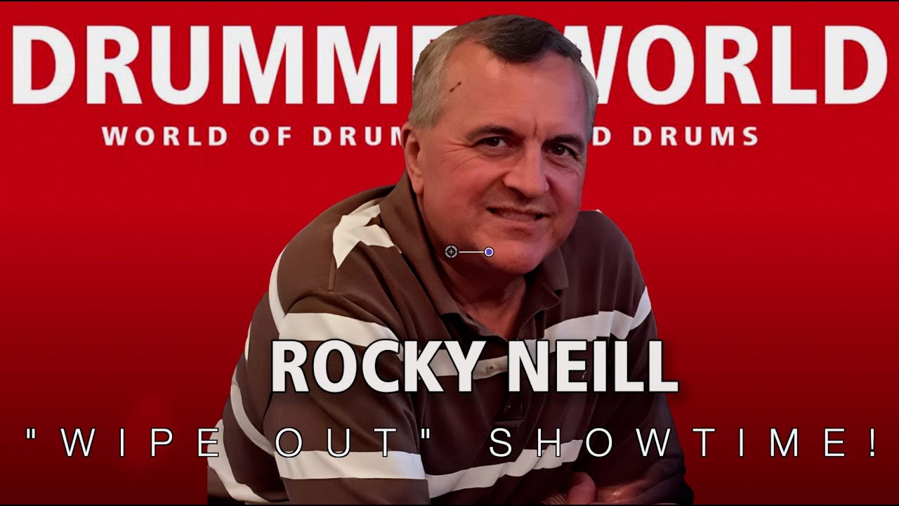 Rocky Neill: Drum Solo "Wipe Out" - as You have never seen before ...
