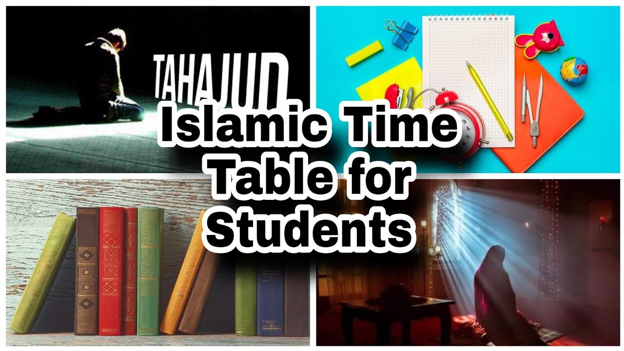 Islamic Time Table for Students | ইসলামীক রুটিন স্টুডেন্টের জন্য | # ...