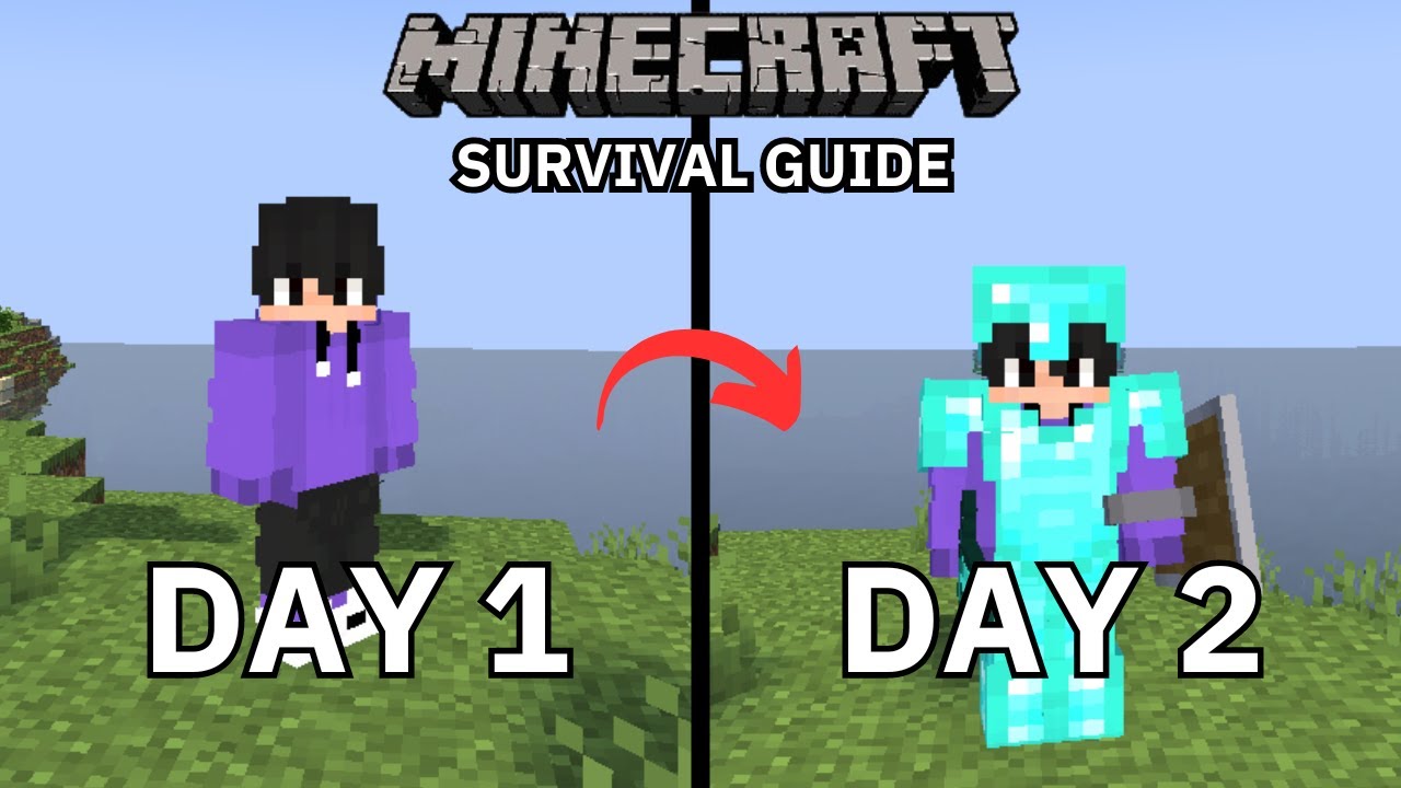 How to give your SURVIVAL WORLD a Perfect Start in Minecraft😍| 1.21/1. ...