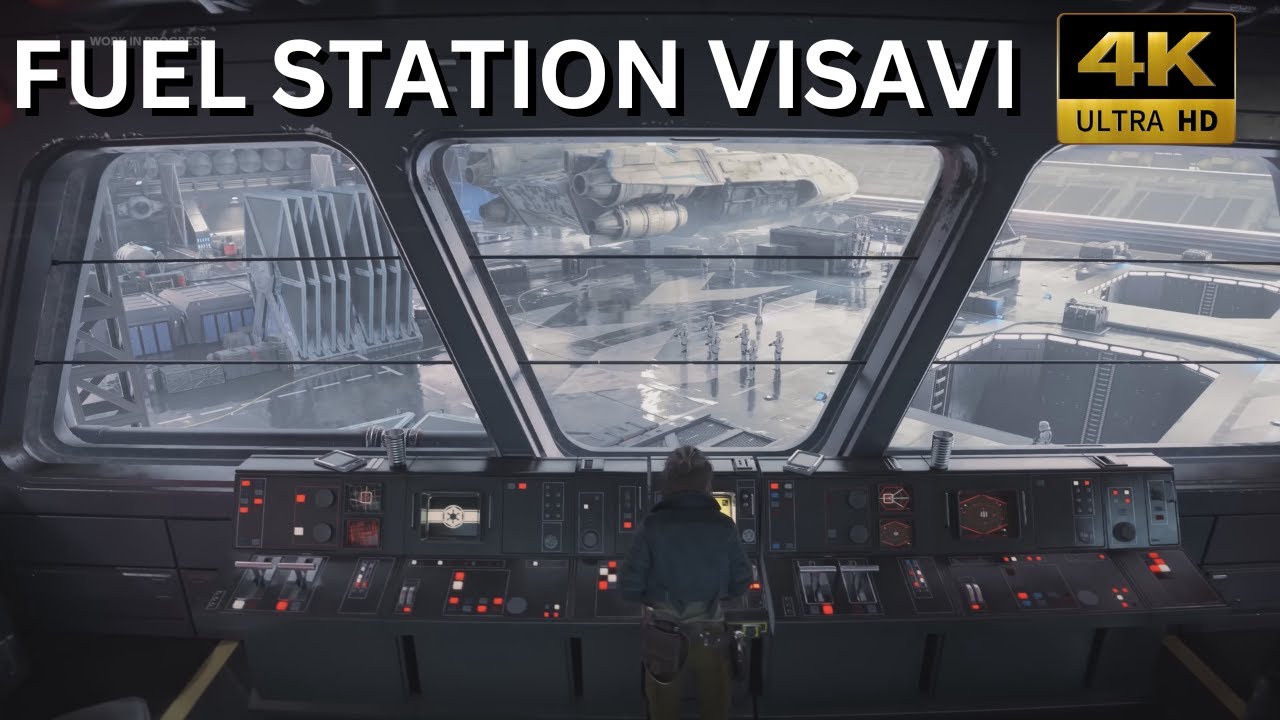 Star Wars outlaws Fuel Station Visavi Stealth Gameplay | 4K - YouTube
