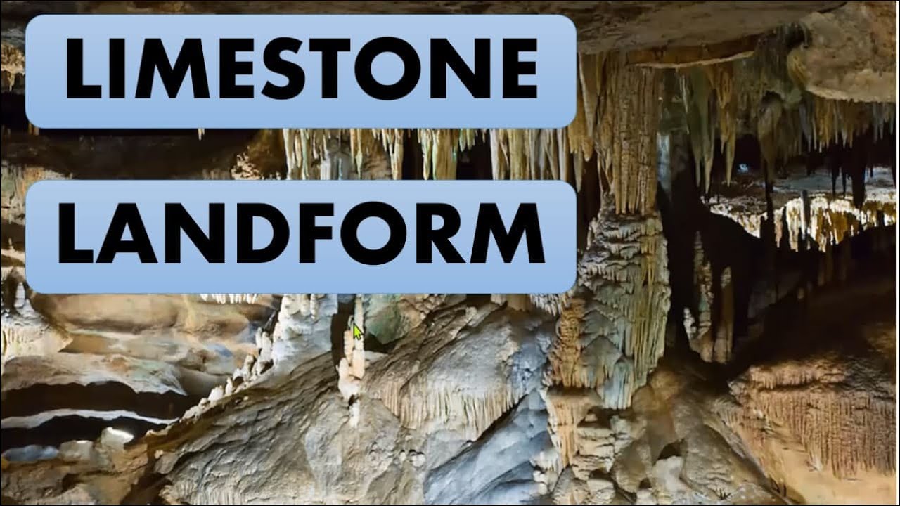 LIMESTONE LANDFORMS - STALACTITE,STALAGMITE,TERRA ROSSA,LAPIES,SINK ...