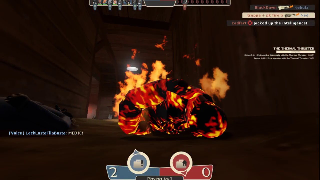 Team Fortress 2 gameplay: Winning a game in 2fort. - YouTube