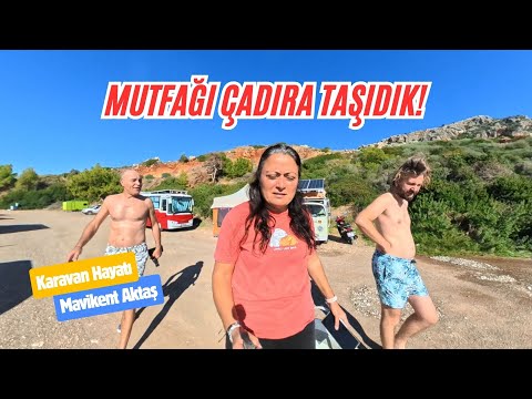ARALIK AYINDA DENİZ KEYFİ! 🌊 Tostos'ta Kış Hazırlıkları ve Soba Kurulumu