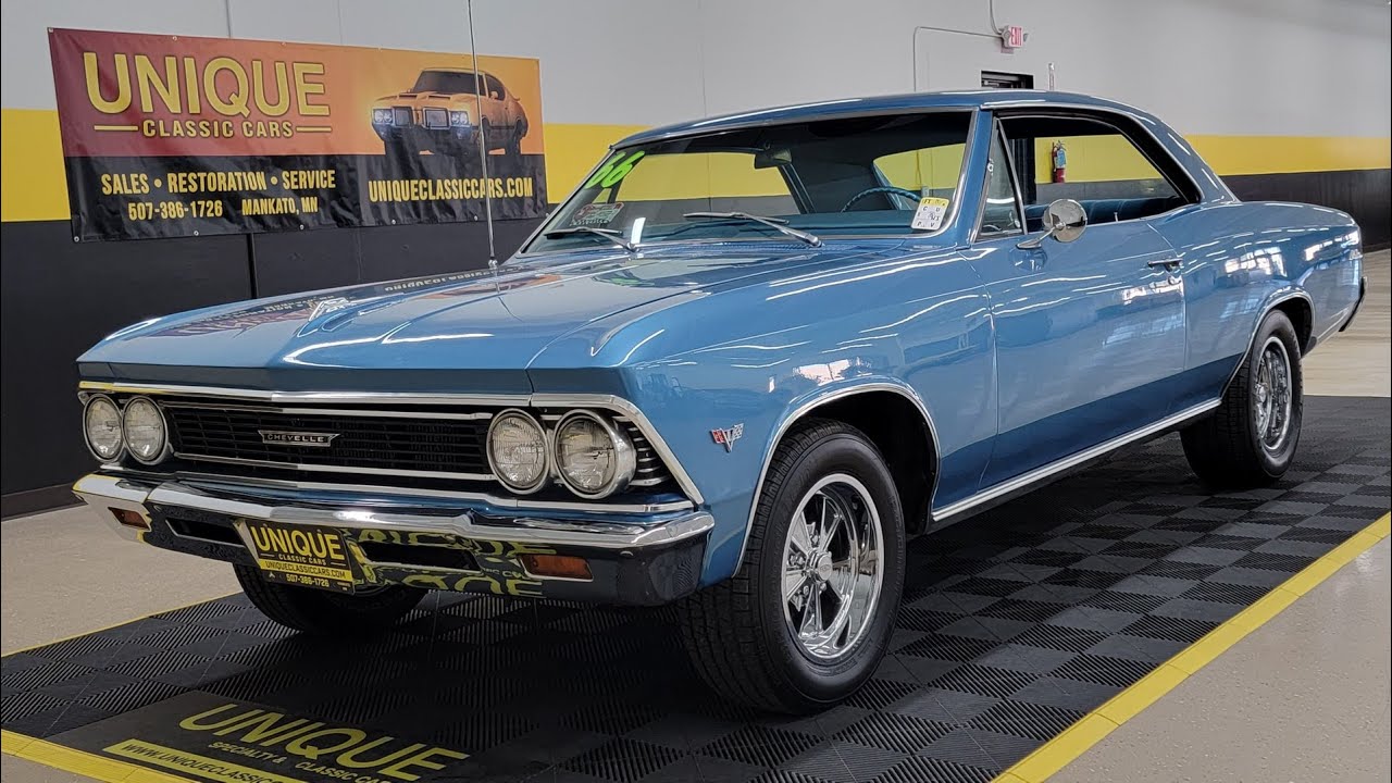 1966 Chevrolet Chevelle Malibu Sport Coupe | For Sale $44,900 - YouTube