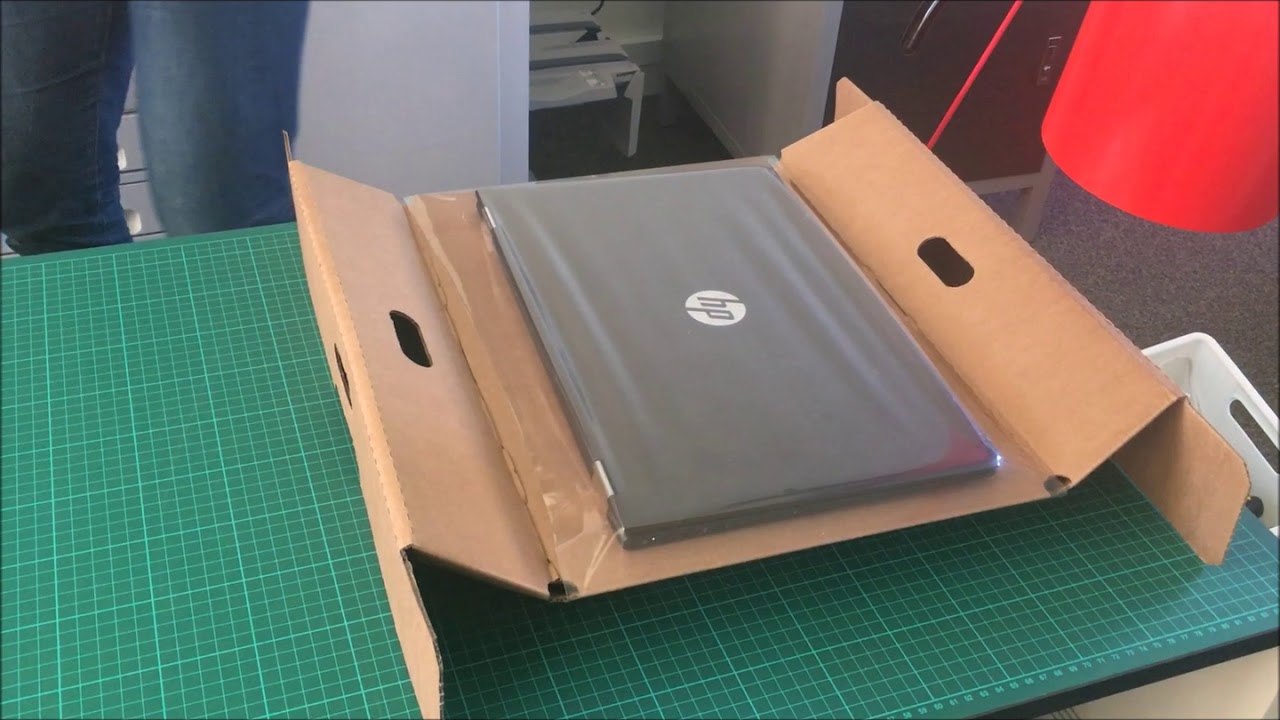 Box for laptop - YouTube