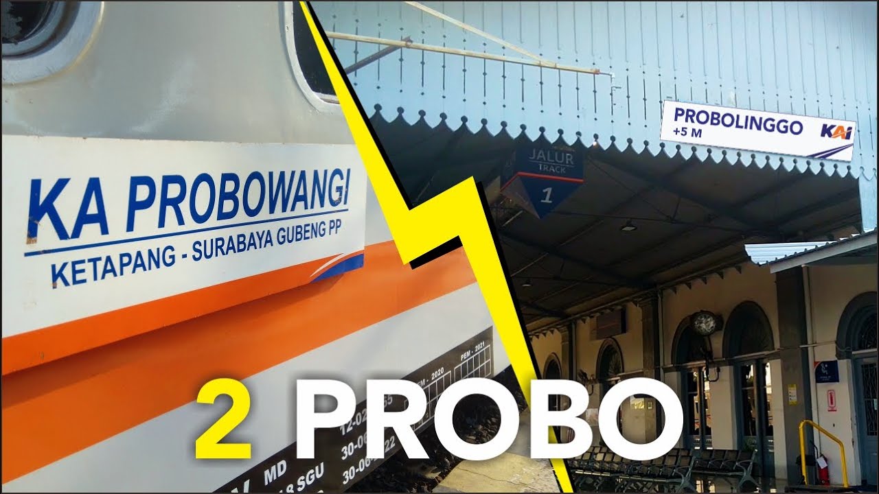Trip Report Probolinggo - Rambipuji naik KA Probowangi - YouTube