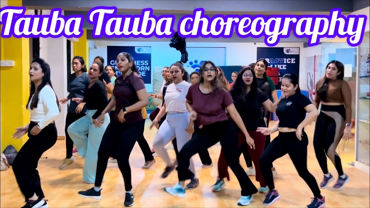 Tauba tauba dance zumba choreography!! #dancefitness#taubatauba# ...