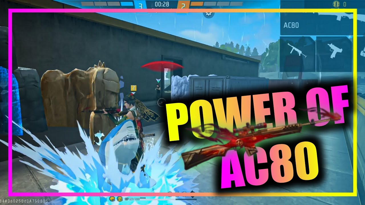 Power of AC80. 😎 Garena Free Fire Clash squad nice moments. ক্লাস ...