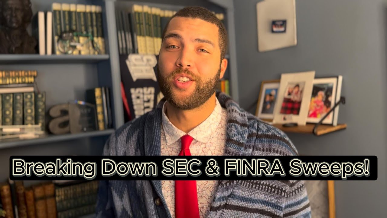 Breaking Down SEC & FINRA Enforcement Sweeps! 🚨 - YouTube