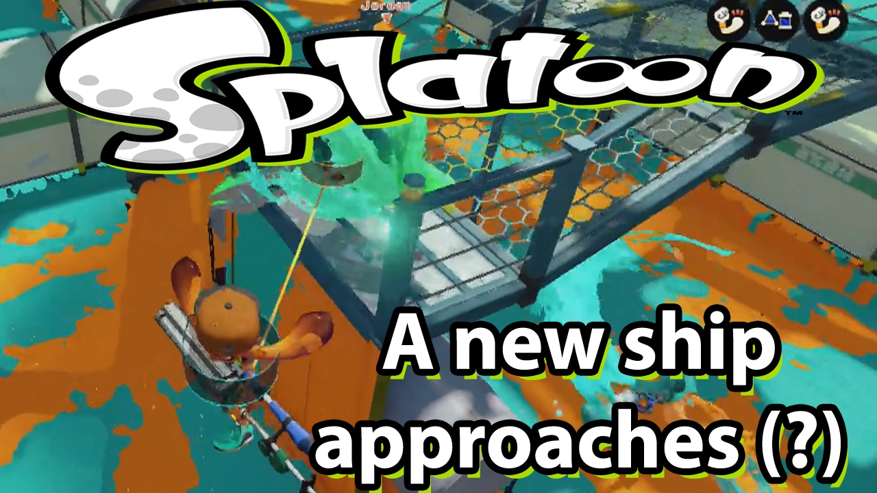 Splatoon - A new ship approaches (?) - YouTube