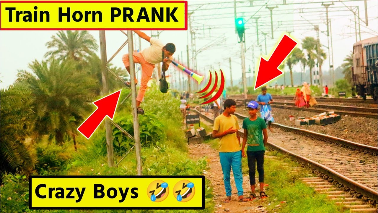 Update Viral Train Horn PRANK in 2022| Best of Train Horn PRANK on ...