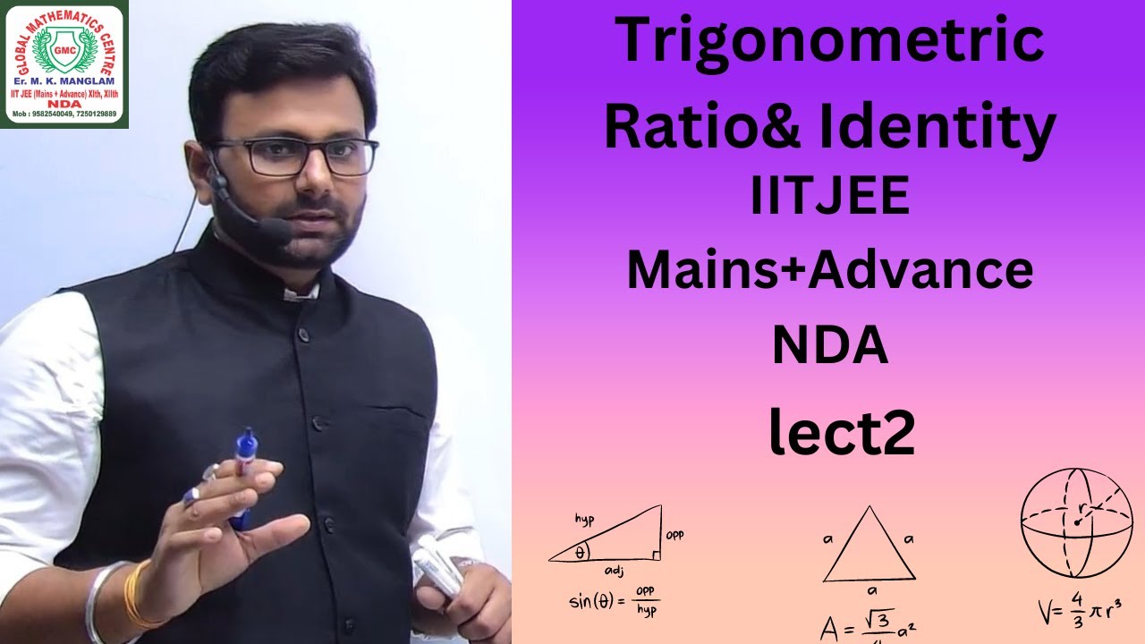 Trigonometric Ratios and Identity Lecture 02 - YouTube