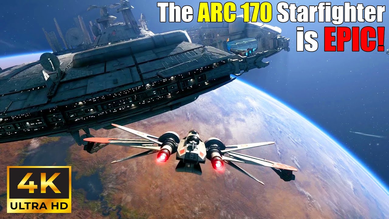 Battlefront 2 in 2024: The ARC 170 is AMAZING - Starfighter Assault ...