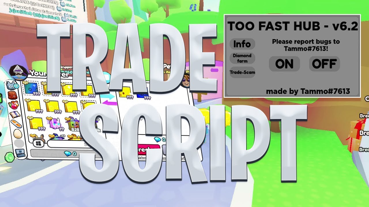 NEW TRADE SCAM SCRIPT 🔥 v6.2 PET SIMULATOR 99 - YouTube